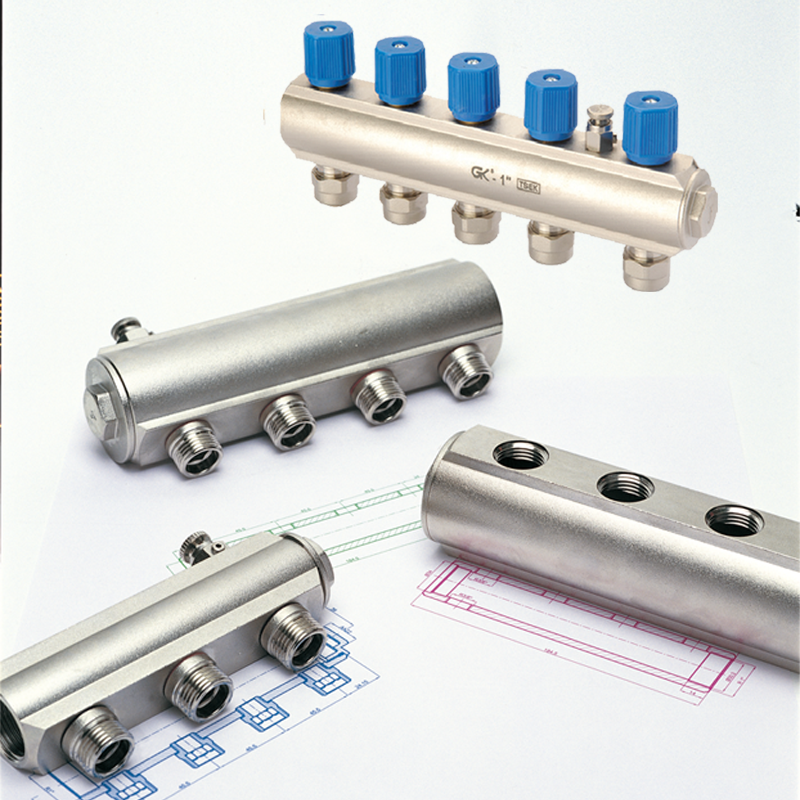 23. Copper Cooling and Heating Equipment - GK VANA - Distribution Manifolds